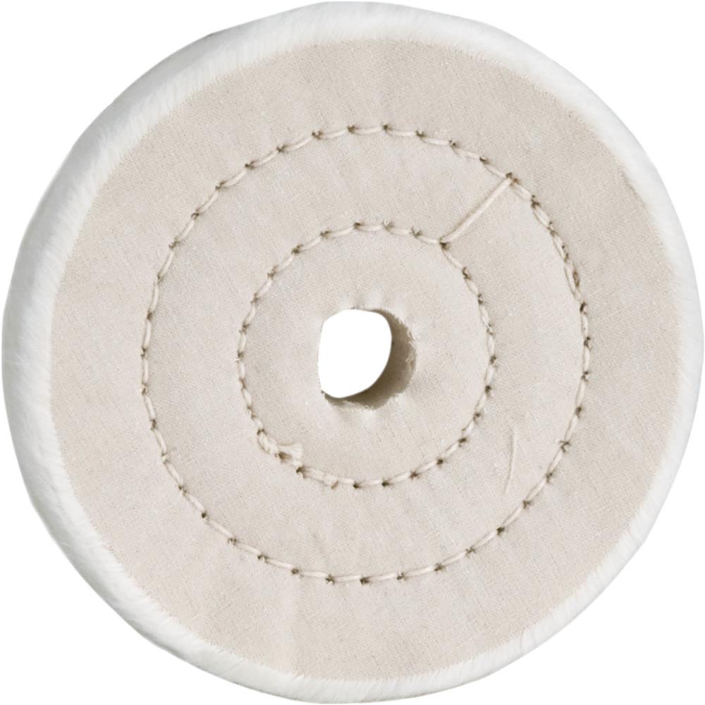 Woodstock D3187 - 4" x 40 Ply x 5/8" Soft Muslin Buffing Wheel, 5,000 ...
