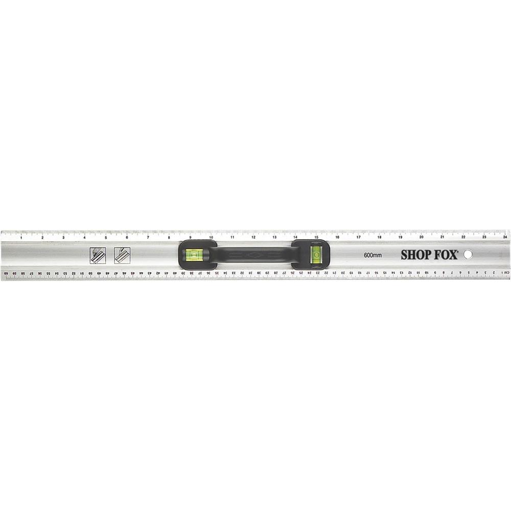 Shop Fox D3197 - 24" Aluminum Ruler w/ Handle - Grizzly Industrial, Inc.