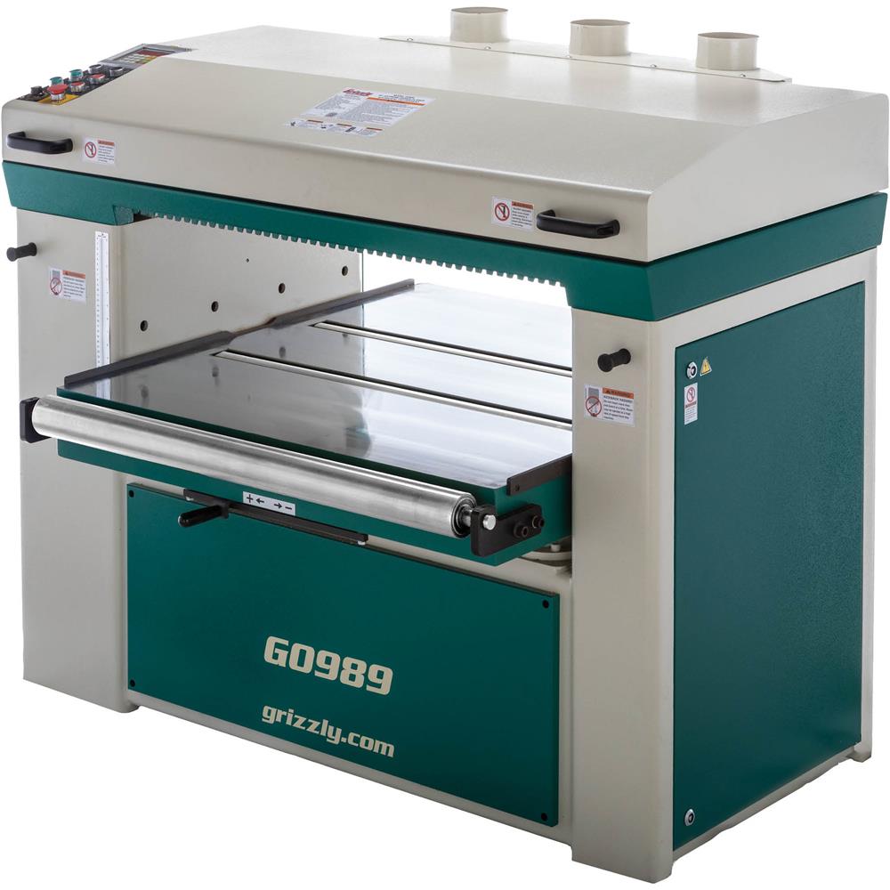 Grizzly G0989 - 40" Extreme Series Planer with V-Helical Cutterhead ...