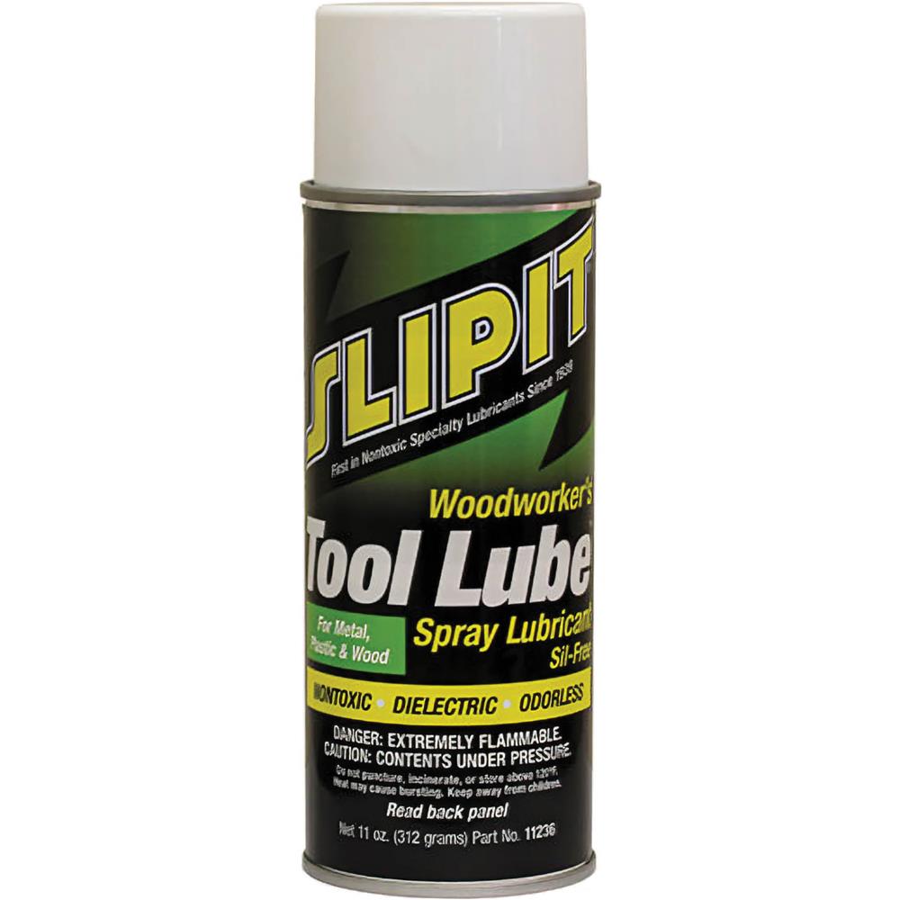 Slipit, Woodworker's Tool Lube Aerosol 11 oz. - Grizzly Industrial