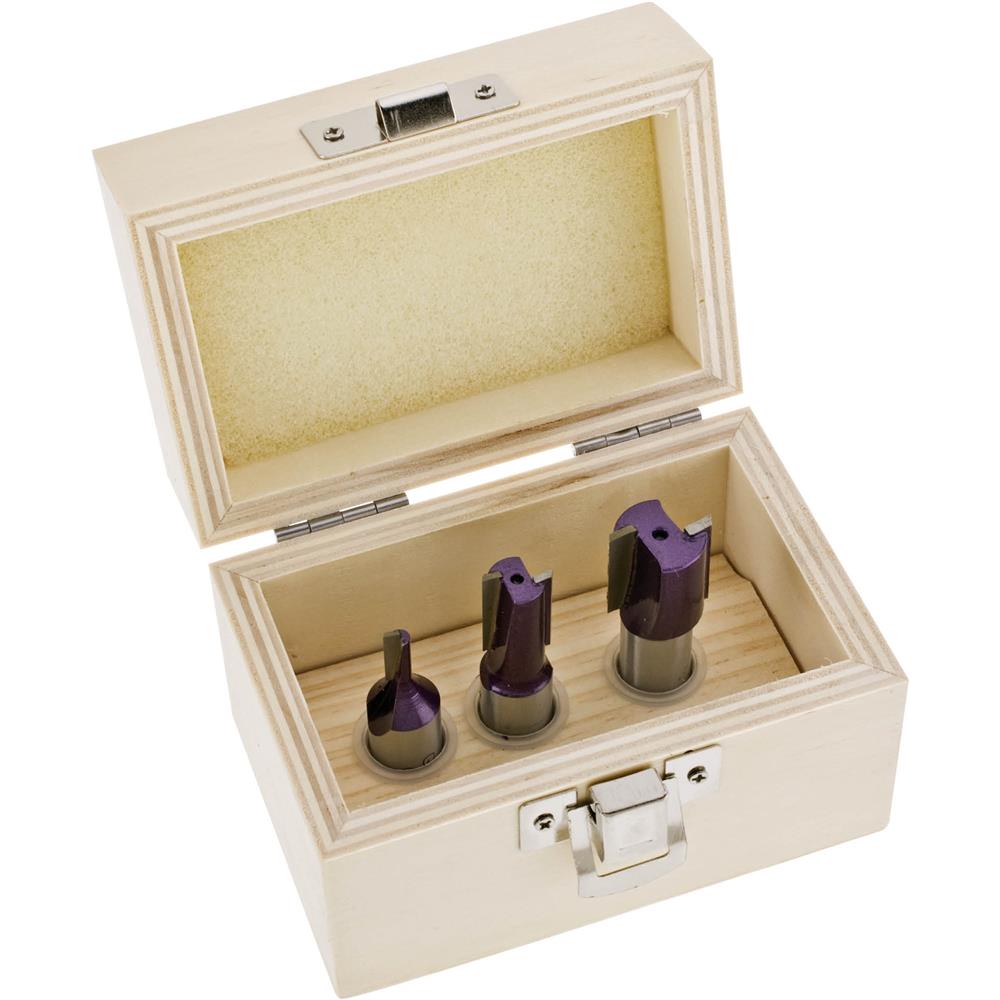 Straight Plywood Router Bits, 1/2" Shank, 3-Pc. Set - Grizzly ...