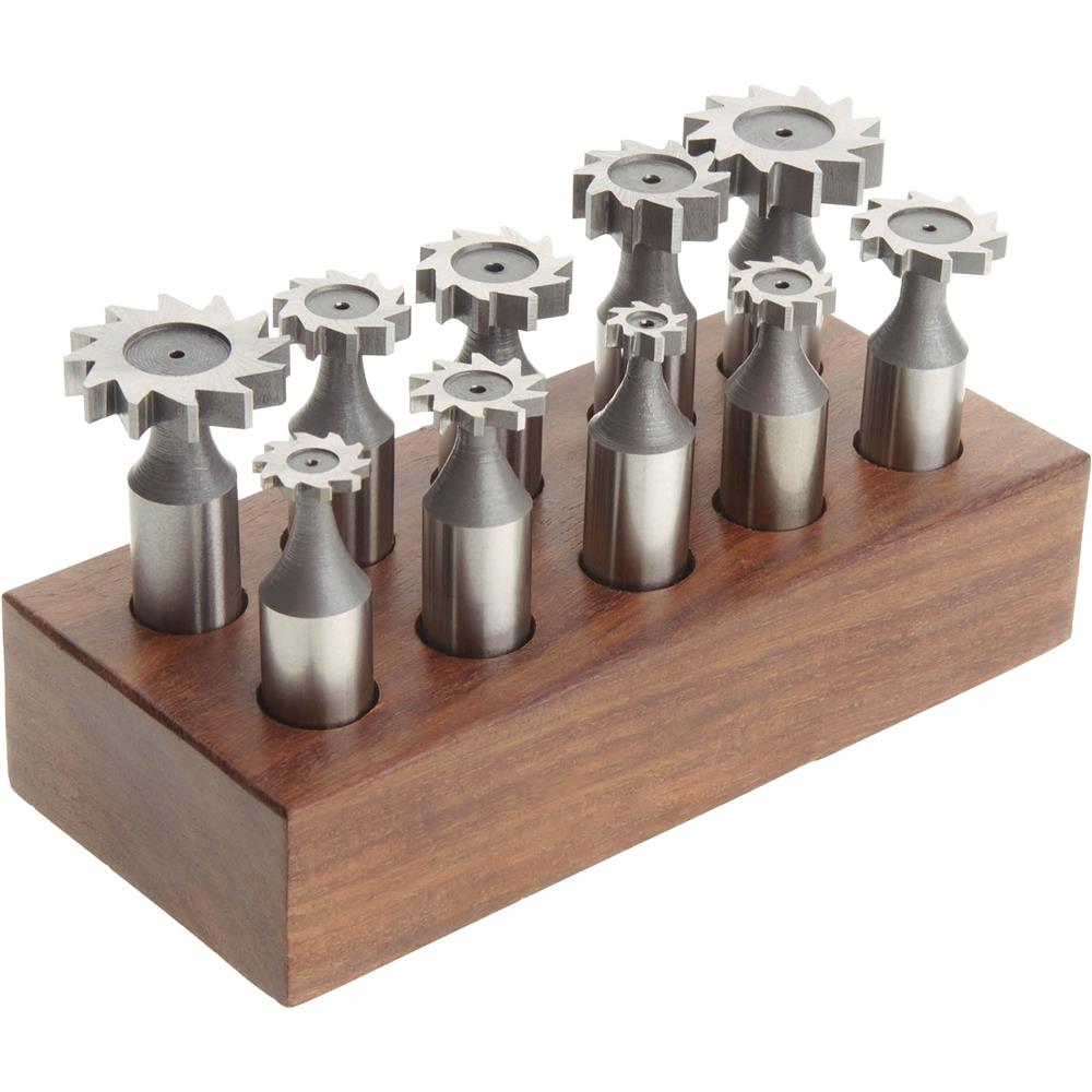 Grizzly H5865 - 10 pc. Woodruff Key Cutter Set - Grizzly Industrial, Inc.