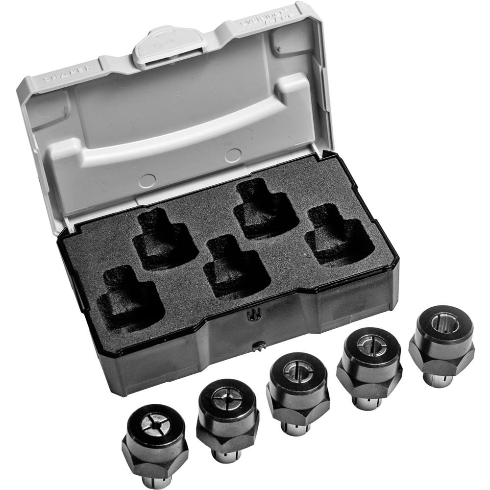 Essential Collet Kit, 5 Pc. - Grizzly Industrial, Inc.