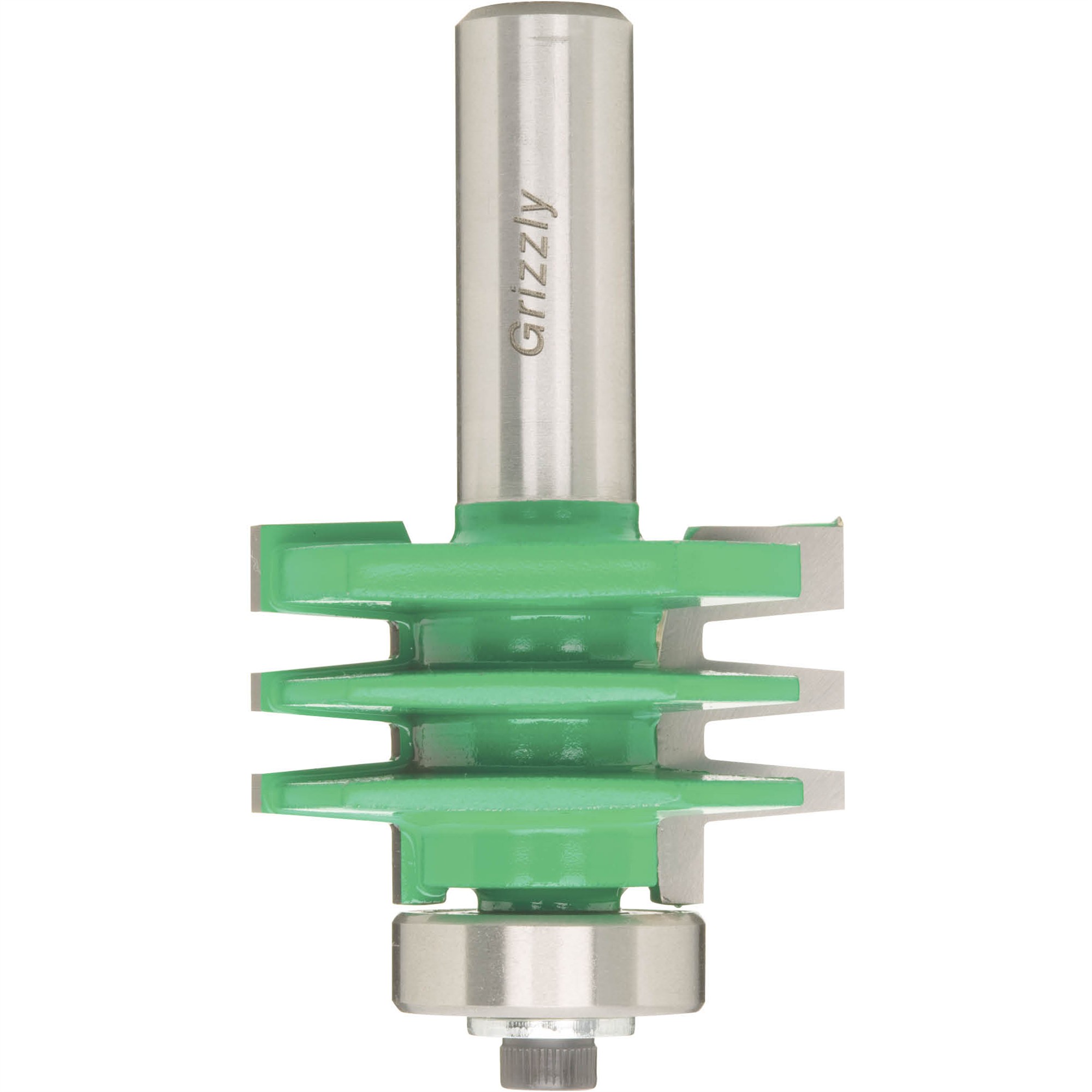 Finger Joint Bit w/ Guide Bearing, 1/2" Shank - Grizzly Industrial, Inc.