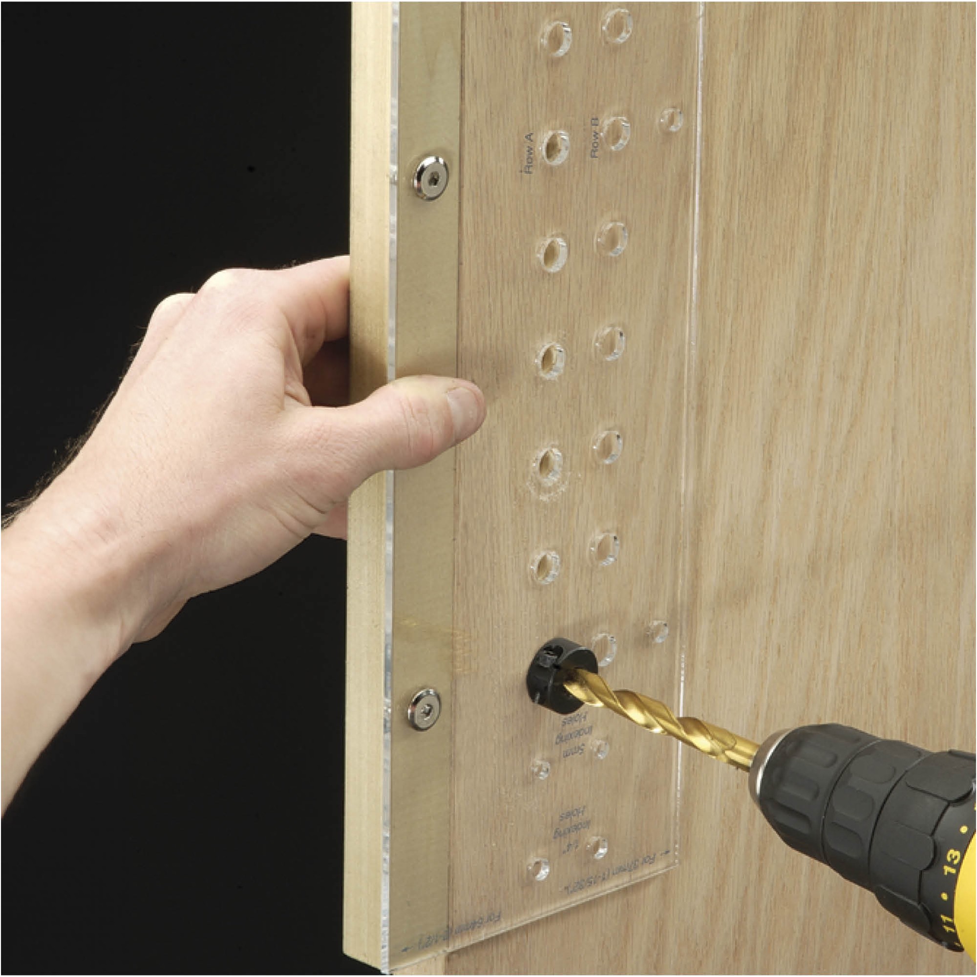 Shelf Support Boring Jig - Grizzly Industrial