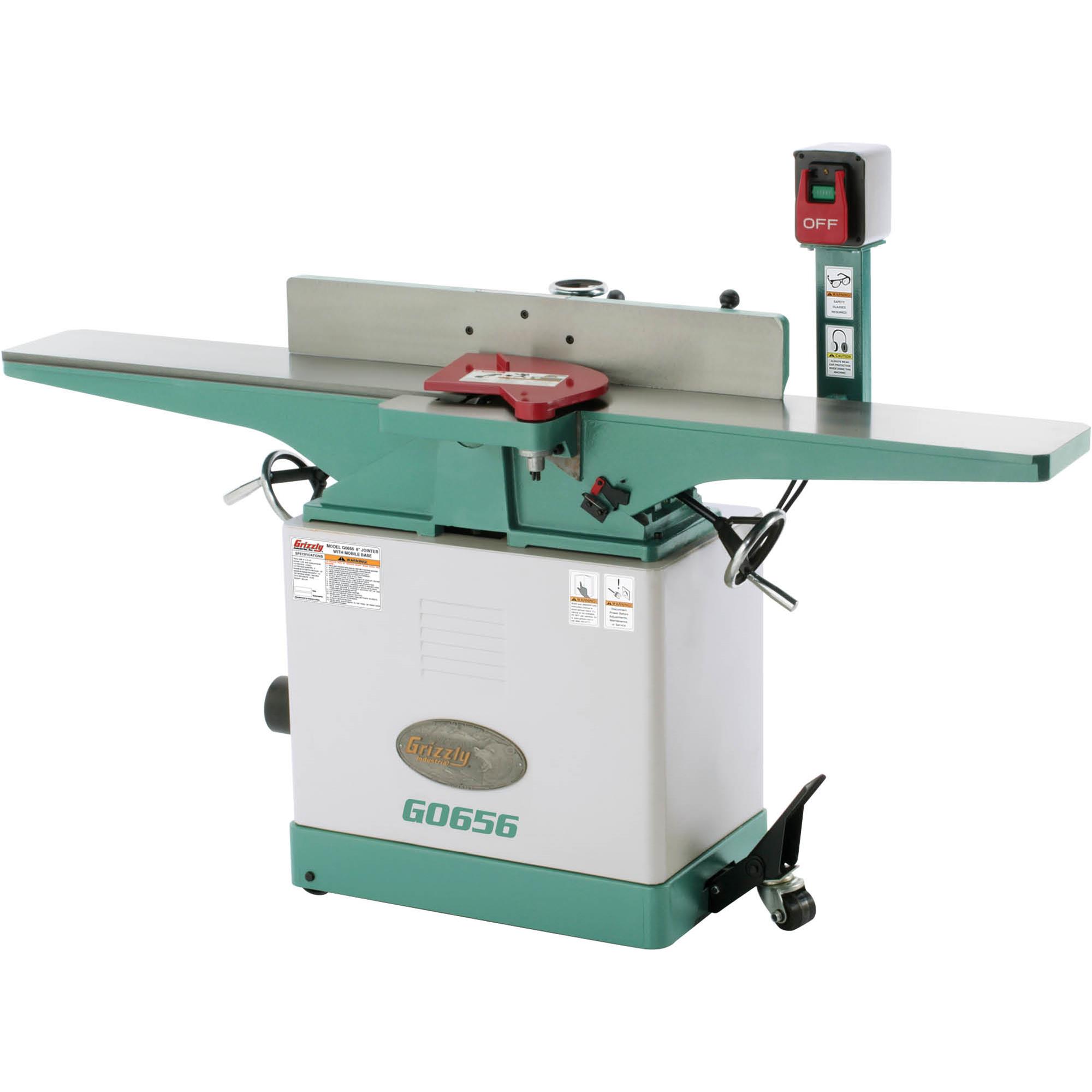 Grizzly tools jointer store
