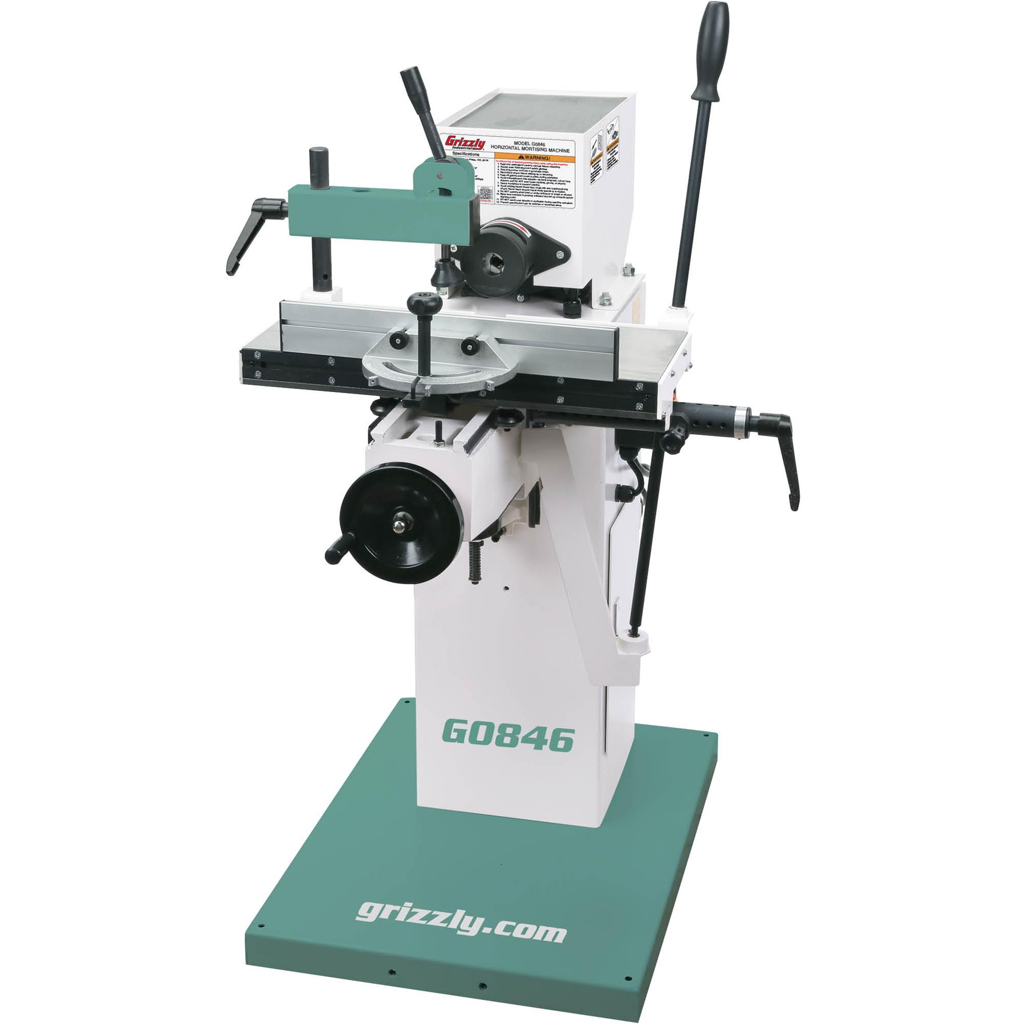 Horizontal Slot Mortiser - Grizzly Industrial, Inc.