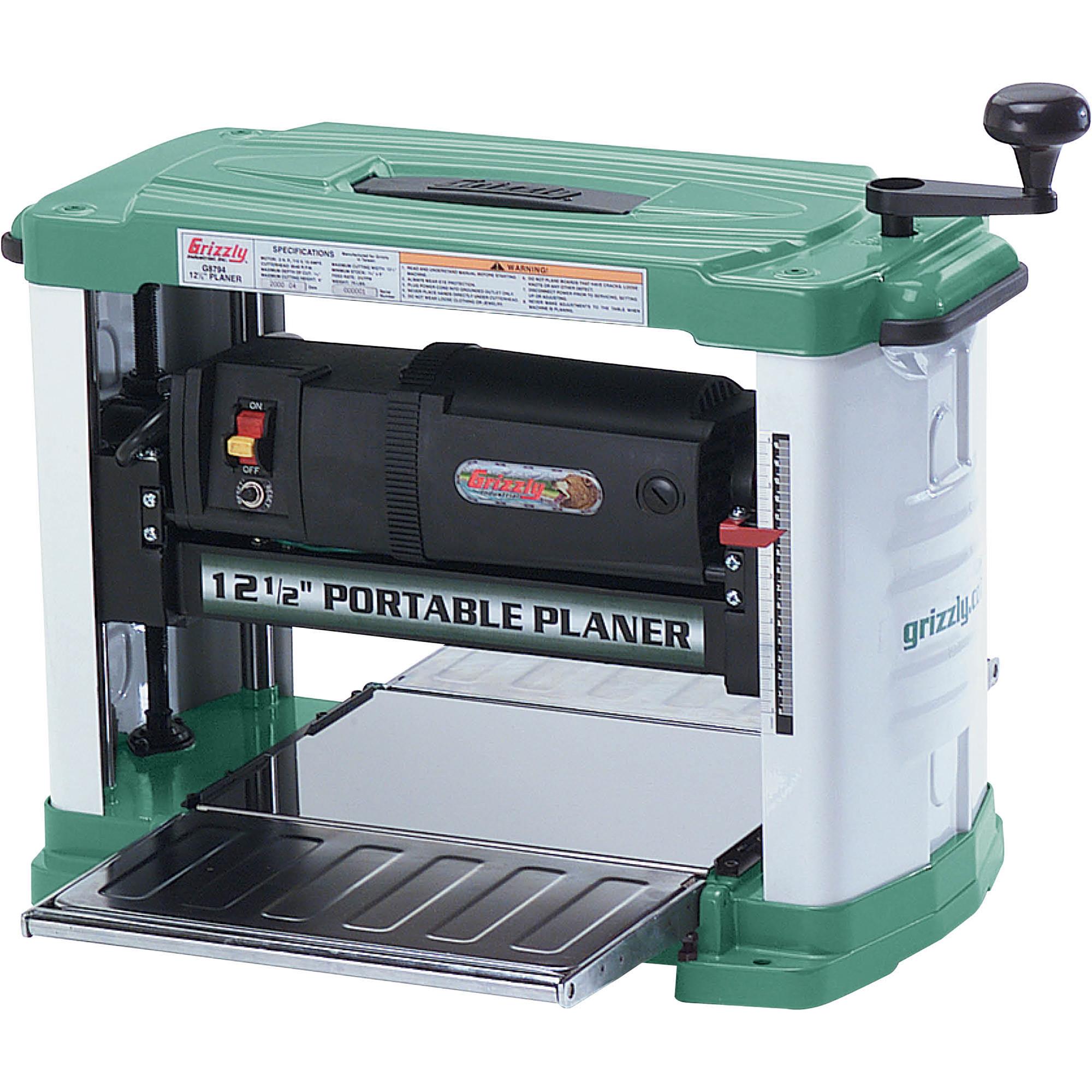 12-1/2" Portable Planer - Grizzly Industrial