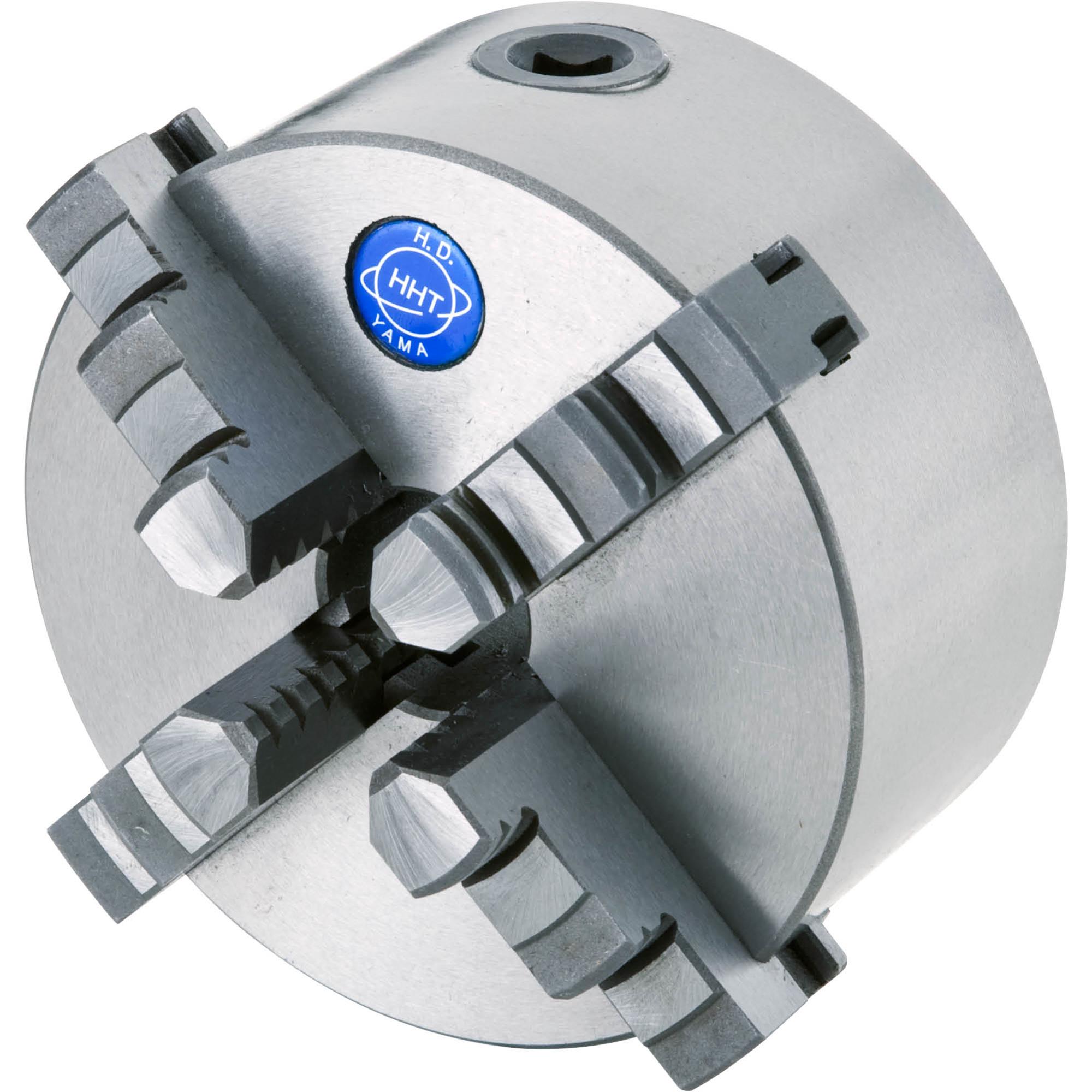 5" 4-Jaw Plain Back Scroll Chuck - Grizzly Industrial, Inc.