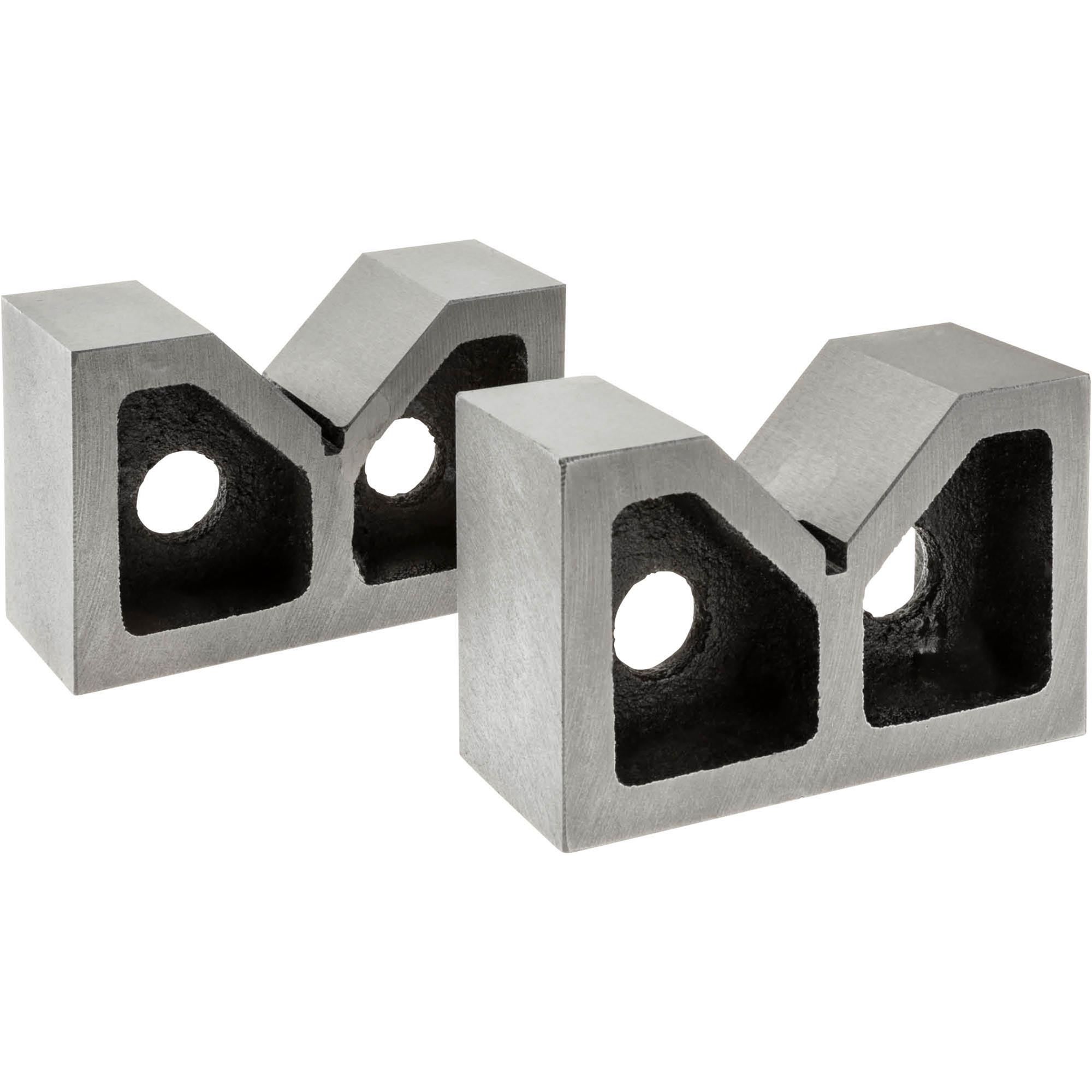 Cast-Iron V-Block Pairs - 5" - Grizzly Industrial