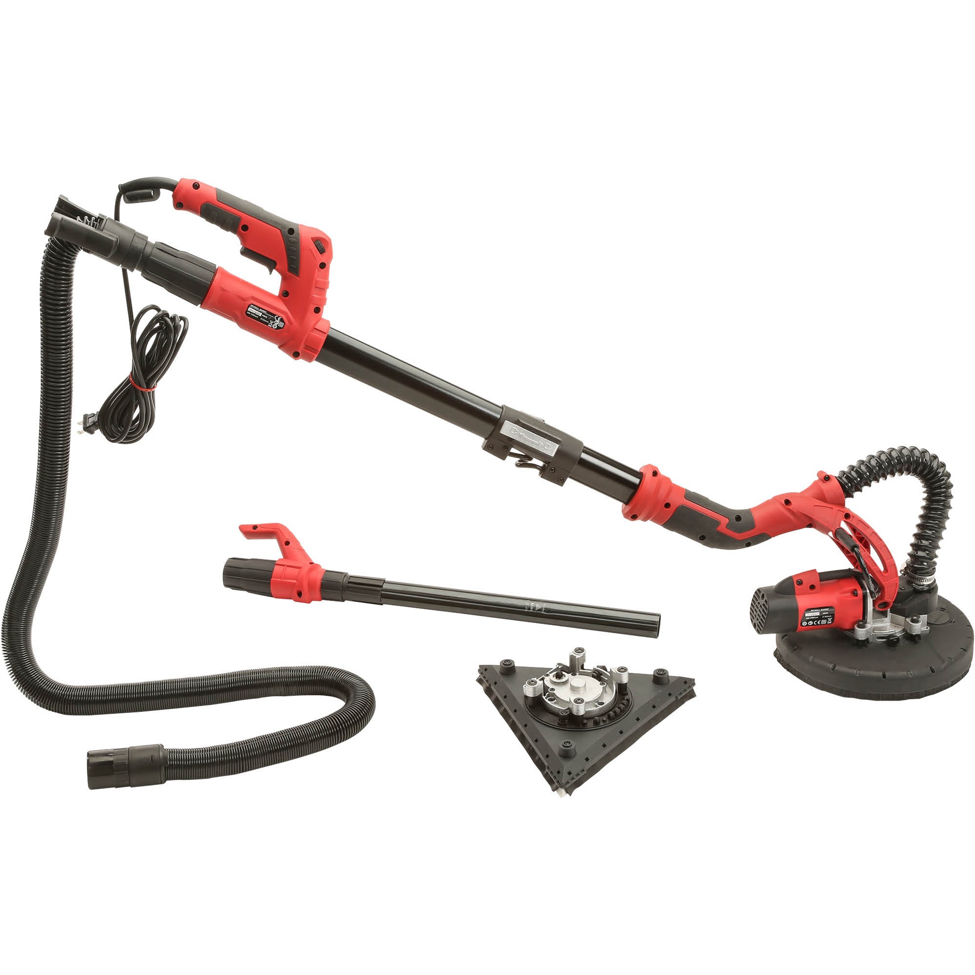 Drywall sander with vacuum store