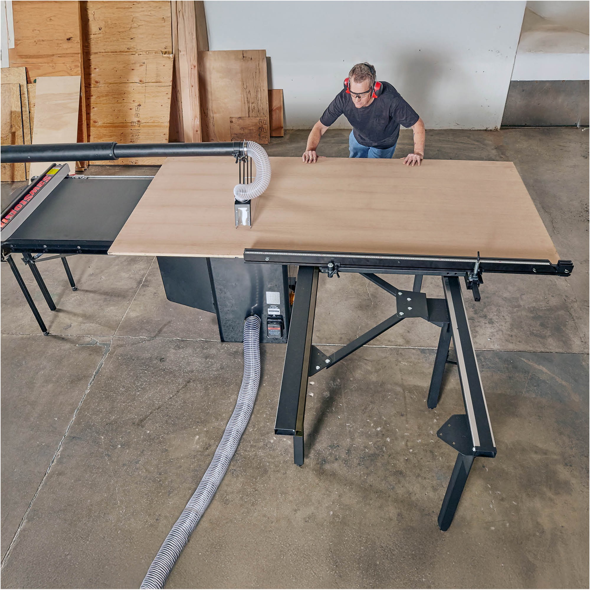 Large Sliding Table - Grizzly Industrial
