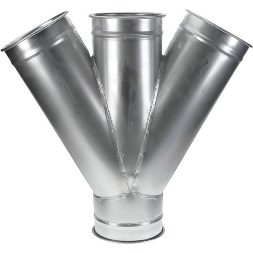 US Duct H5246 - 8" to 8" x 8" x 8" Industrial Dust Collection Double ...