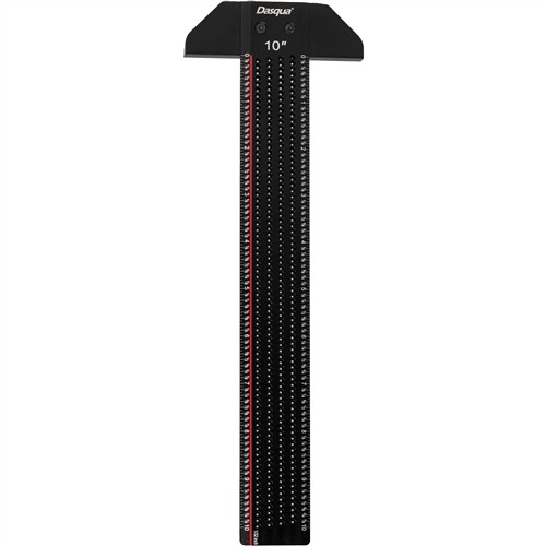 10" T-Shaped Ruler with Marked Holes - Grizzly Industrial, Inc.